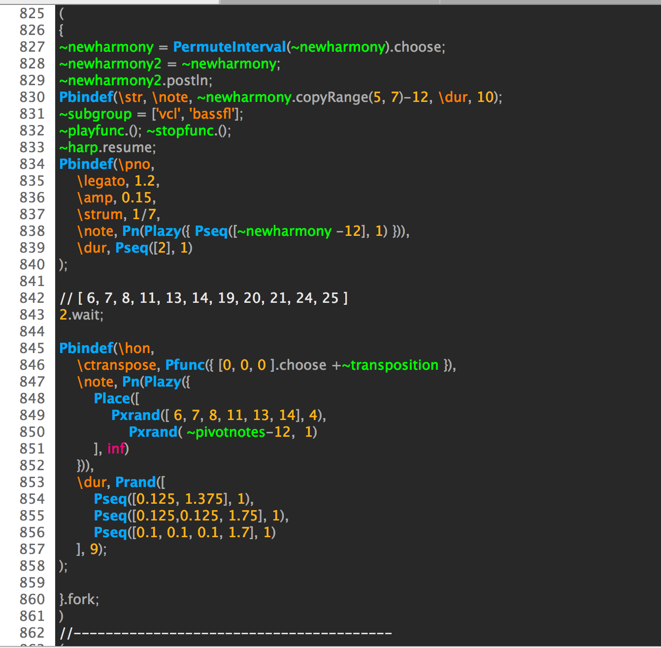 Algorithmic Live Coding Music – Fabrice Mogini
